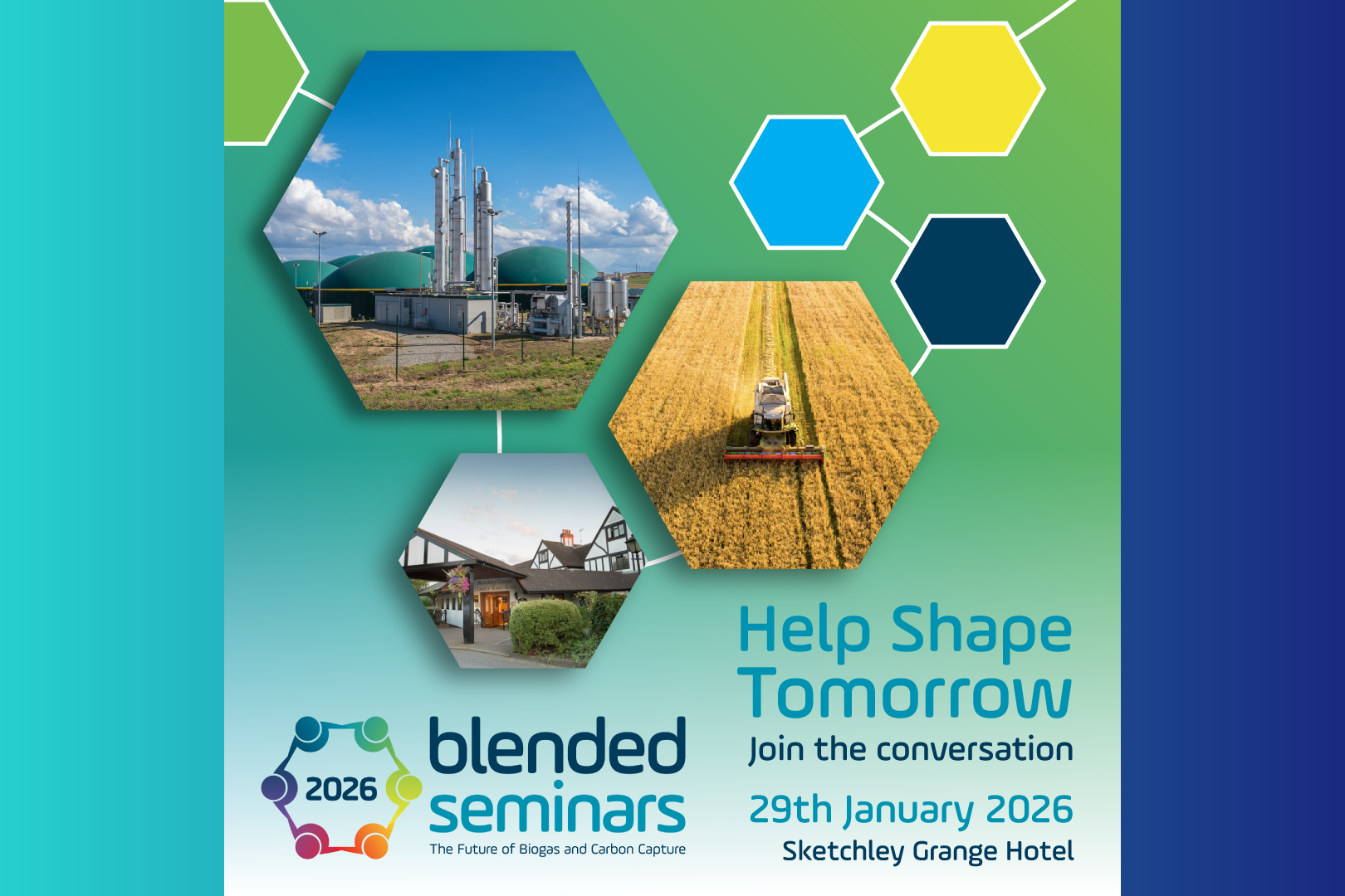 Why the Biogas & Carbon Capture Seminar more than ever - Blended Products